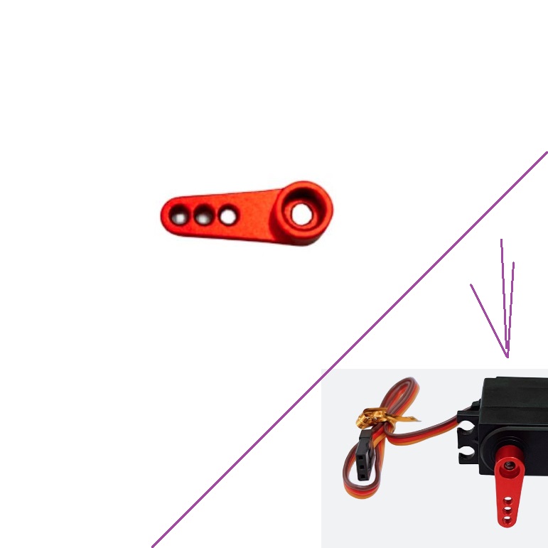 MJX Hyper Go 14210 Upgrade Parts 21T Servo Arm